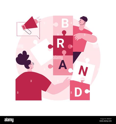 Brand Name Abstract Concept Vector Illustration Naming Agency Brand