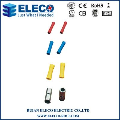 High Quality Butt Insulated Terminal Connector BV Series China Butt Insulated And Terminal