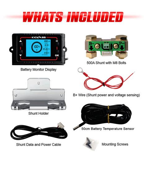 Kickass 12v Battery Monitoring Shunt