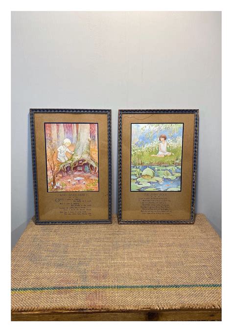 Vintage Pair Of Nursery Prints By Hester Margetson Etsy