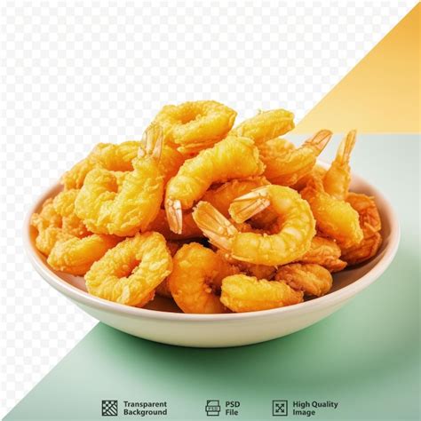 Premium Psd Shrimp Are Breaded Fried To A Crispy Golden
