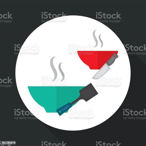 요리사 디자인 아이콘을 제공 합니다 레스토랑 개념 벡터 Illustratio 개념에 대한 스톡 벡터 아트 및 기타 이미지