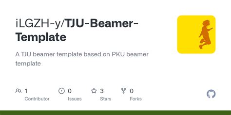 Github Ilgzh Y Tju Beamer Template A Tju Beamer Template Based On