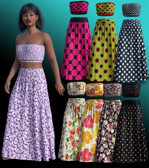 Spring Dandelion Outfit Additional Textures