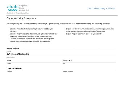 moksha dumpa on linkedin cisconetworkingacademy ciscocertification