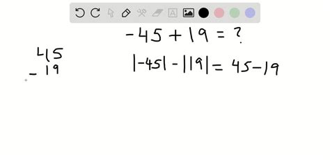 Solved Perform Each Indicated Operation Find The Sum Of 19 And 4