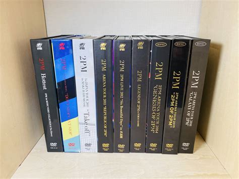 【やや傷や汚れあり】 送料無料 2pm Dvd 9枚セット 初回盤 ジュンケイ ニックン テギョン ウヨン ジュノ チャンソン Junk