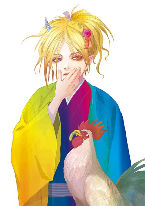 秋といえば黄色なので黄色い画像を貼ろう まあまあ黄色い方。 」 高川ヨ志ノリ 11 10～怪奇古物商マヨイギ連載開始のイラスト
