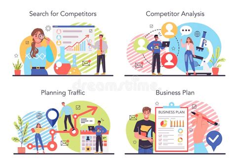 Start Up Running Concept Set Idea Of A New Business Strategy Stock