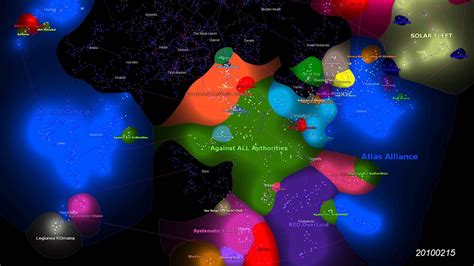Eve Online Pirate Faction Map