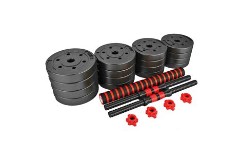 Разборные гантели с грифом URM 20 кг (2шт х 10 кг) B00027 - выгодная ...