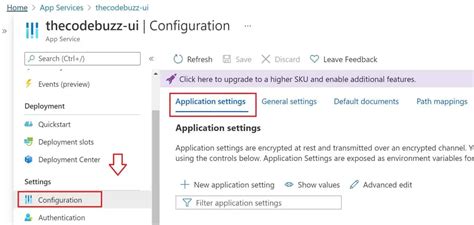 Set Configuration In Azure Using App Service TheCodeBuzz