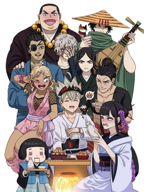 Black Clover Anime Characters Black Clover Fanart Black Clover Cast