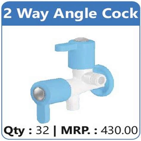 2 Way Angle Cock Fusion Ptmt At Rs 430 Piece Two Way Angle Cock In