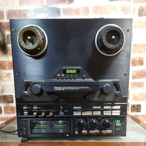 【やや傷や汚れあり】teac ティアック X 2000m オープンリールデッキ ステレオ テープデッキ Dbx オーディオの落札情報詳細