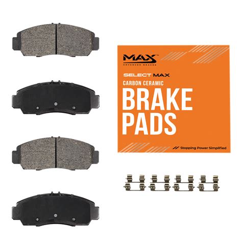 Max Advanced Brakes Front Disc Brake Pad Set