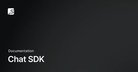 Chat Sdk S2