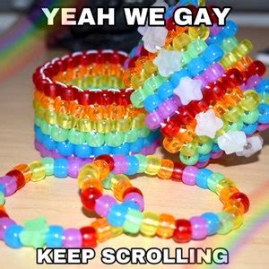 Queer Pride Kandi Cuff Set Scenecore LGBTQ Pride Kandi Bracelets Etsy