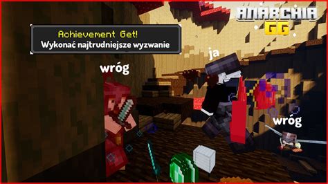 WYKONAŁEM NAJTRUDNIEJSZE WYZWANIA na BOXPVP ANARCHIA GG YouTube