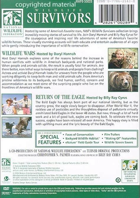 Wildlife Survivors Wildlife Wars Return Of The Eagle Dvd 2004