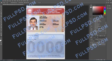 Download Australia Nsw New South Wales Driver License V1 Psd File