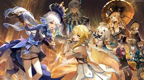 Lumine Paimon Furina Lynette Lyney And More Genshin Impact