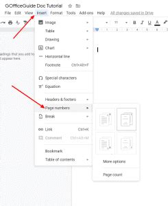 How To Add Page Numbers In Google Docs OfficeBeginner