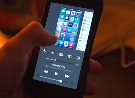 Ios 8 Multitasking And Control Center Merge Imagined Phonesreviews Uk Mobiles Apps Networks