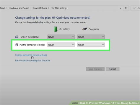How To Prevent Windows From Going To Sleep Steps