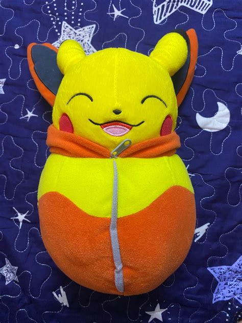 BANPRESTO Pokemon Pikachu Nebukuro Sleeping Bag Flareon Hobbies Toys Toys Games On Carousell
