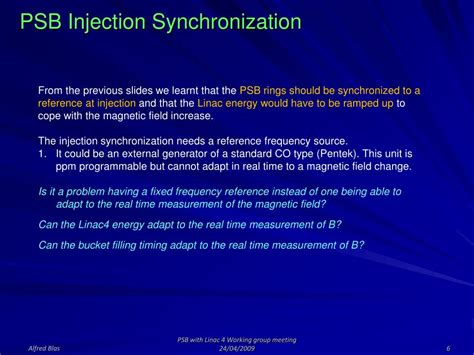 Ppt Psb Linac 4 Synchronization Powerpoint Presentation Free