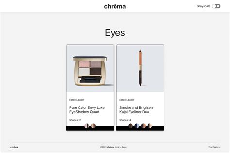chrōma Cosmetic Color Reference Devpost