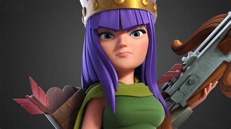 Guía De La Reina Arquera De Clash Of Clans Theria Games