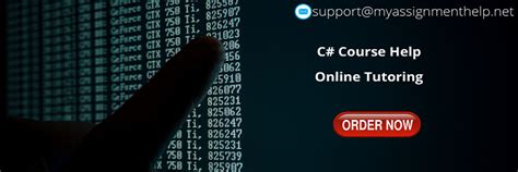 C Assignment Help By By Csharp Programming Experts Online