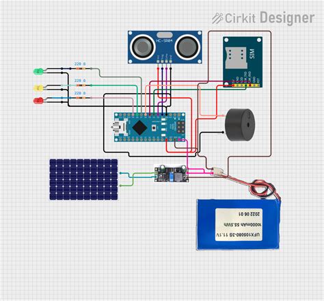 Arduino Nano Based Smart Waste Management System With GSM Notification