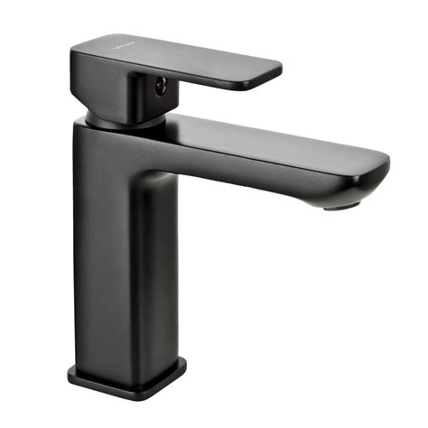 Bateria Umywalkowa Czarna Remo Black Valvex Leroy Merlin