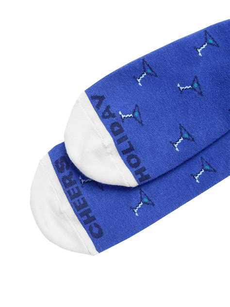 Holiday Cocktails Sock Banana Republic