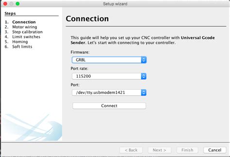 Setup Wizard · Issue 1009 · Winderuniversal G Code Sender · Github