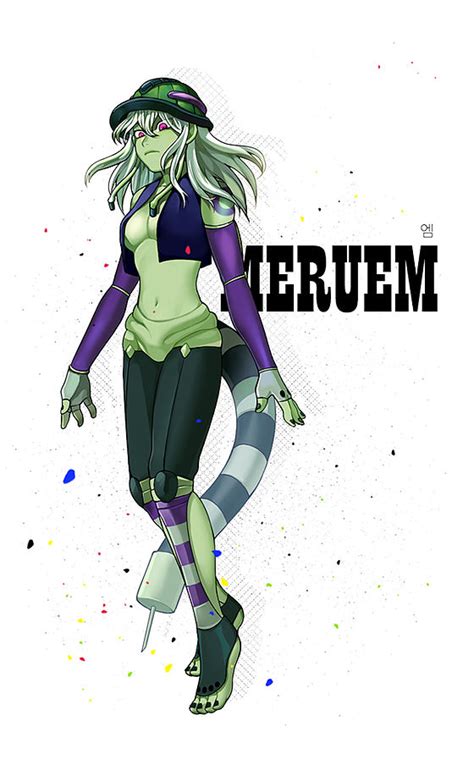 Meruem Genderbend Hunter X Hunter Second Drawing By Lolo99944 On Deviantart