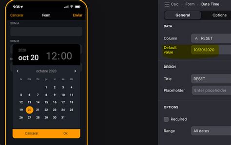 Calendar Date Picker Not Following App Theme Report A Bug Glide Community