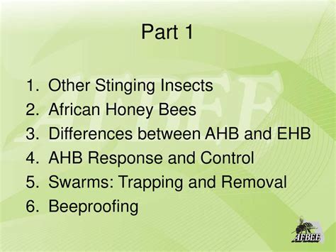 Safe Removal Of Africanized Honey Bee Colonies Ppt Download