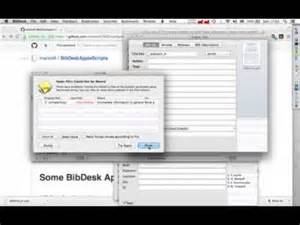 Importing BibTeX Records In BibDesk From Title DOI Or Just The PDF