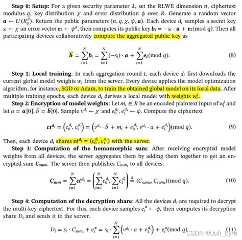 隐私保护 联邦学习and同态privacy Preserving Federated Learning Based On Mul Csdn博客