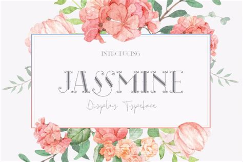 JASSMINE Font Alit Design FontSpace