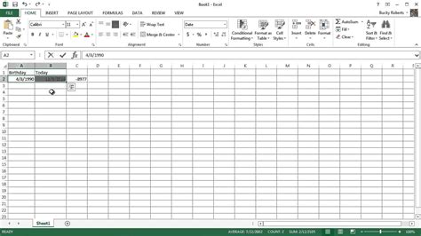 Microsoft Excel Tutorial Happy Day Youtube