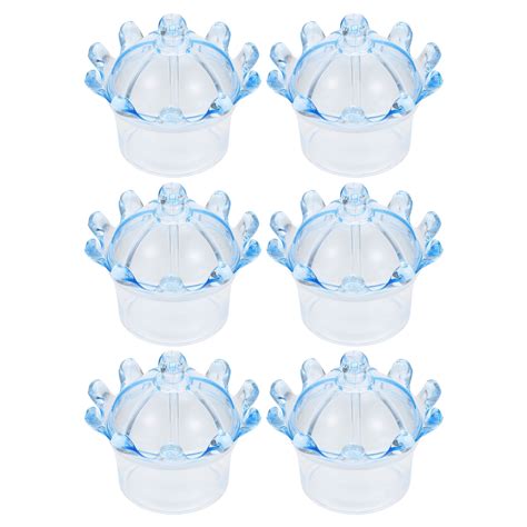 Nuolux Candy Wedding Buffet Jar Holder Cereal Crystal Bottle Beans