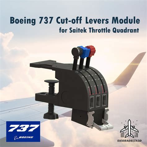 Boeing 737 Fuel Cut Off Levers Engine Start Levers For Saitek Etsy