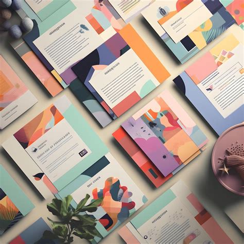 Premium Photo Creative Array Of Different Cv Styles Showcasing Innovative And Traditional Designs