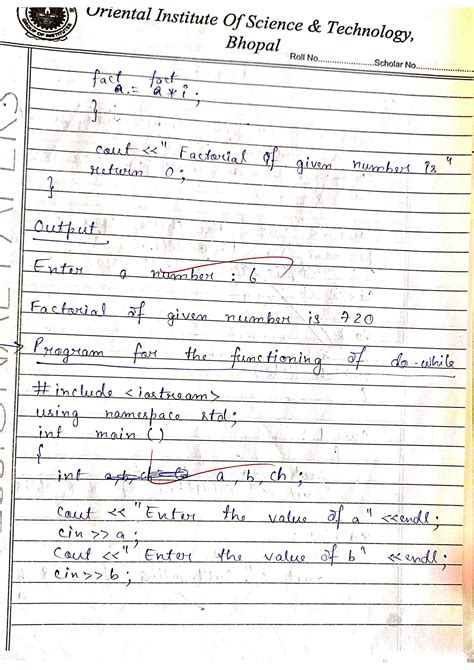 SOLUTION Object Oriented Programing Methodology Practical 1 To 6