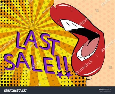 Vector Illustration Pop Art Style Sexy Stock Vector Royalty Free